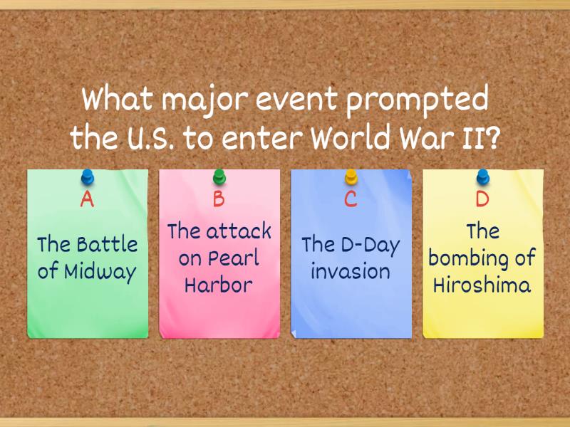 The Battle of Midway - Quiz