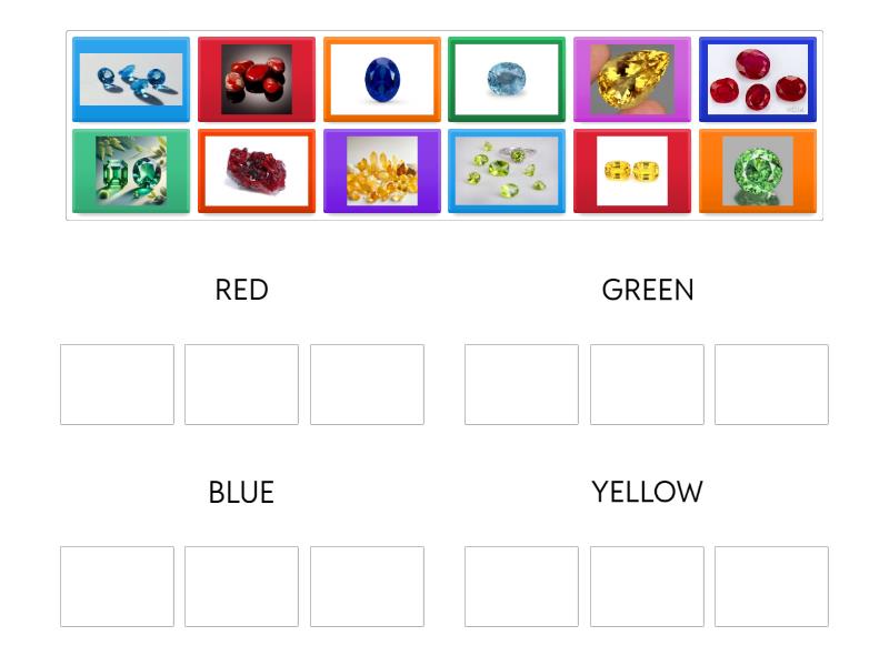 COLOR SORTING - Group sort