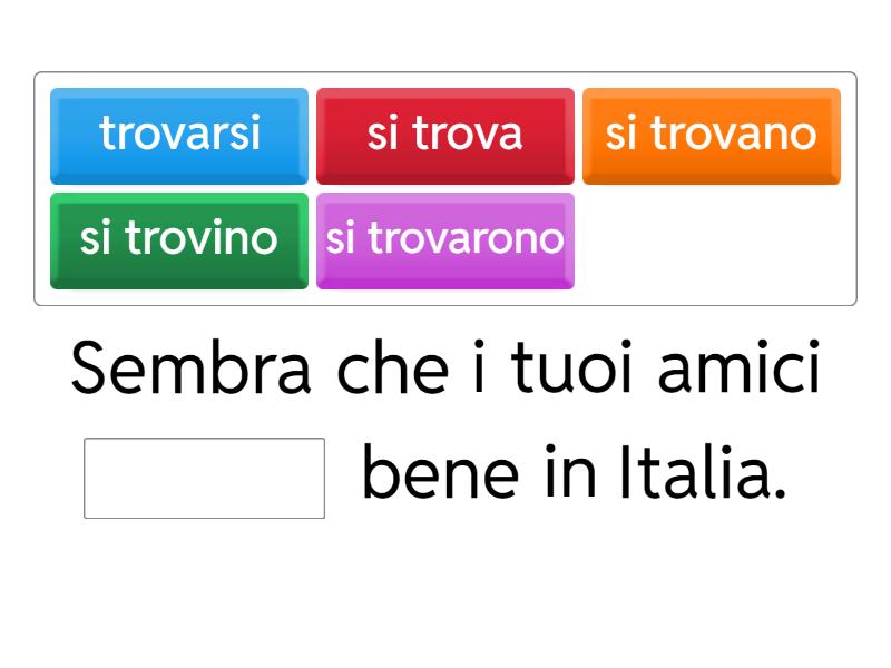 Usa il Congiuntivo Presente - Complete the sentence