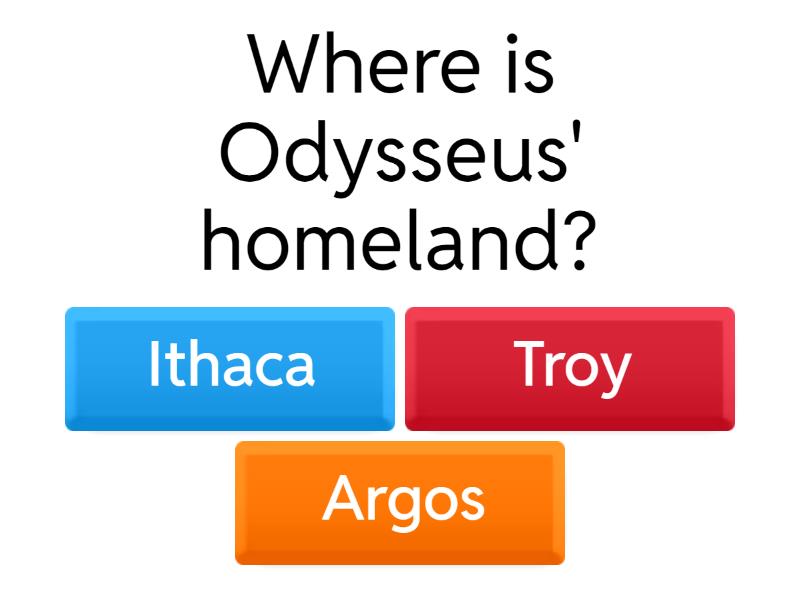Odyssey - Quiz
