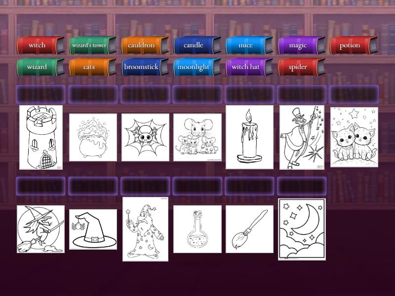 Magic_vocabulary - Match up