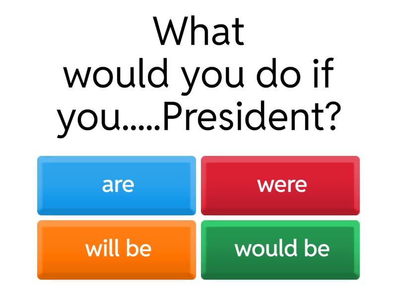 Second conditional - Quiz Second conditional - Quiz
