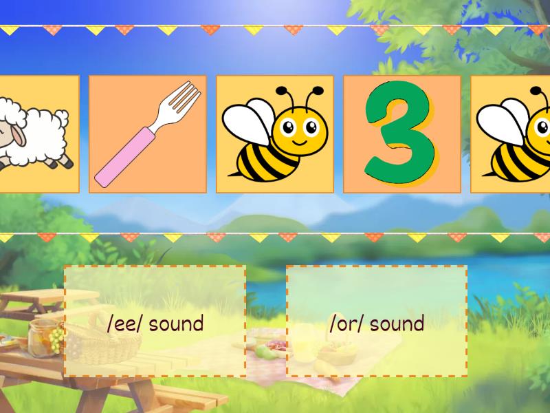PHONICS ACTIVITY - Speed sorting
