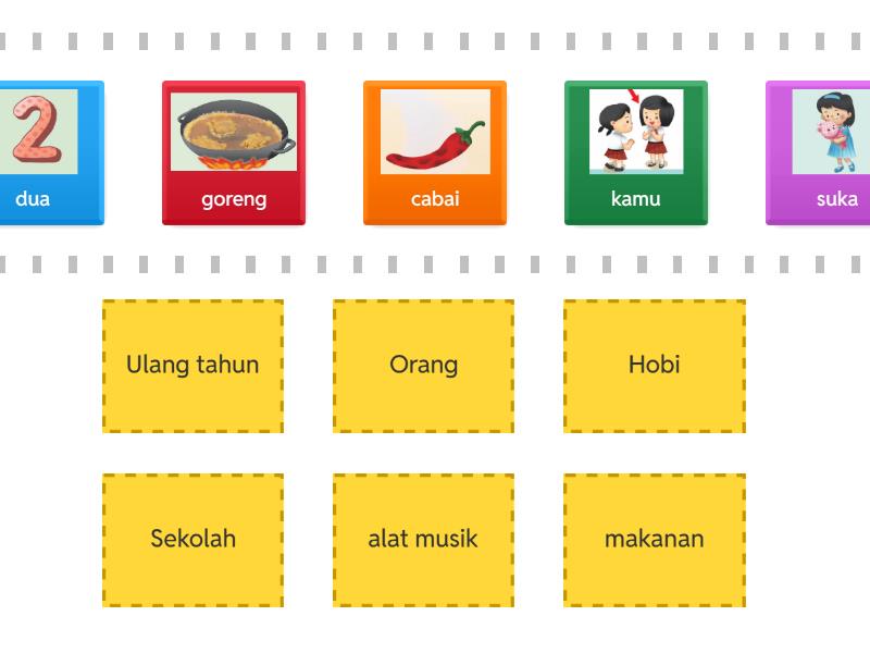 latihan menggolongkan - Speed sorting