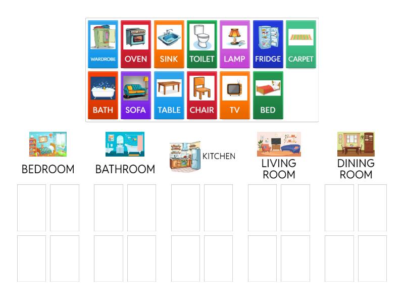 My big house/Booklet - Group sort