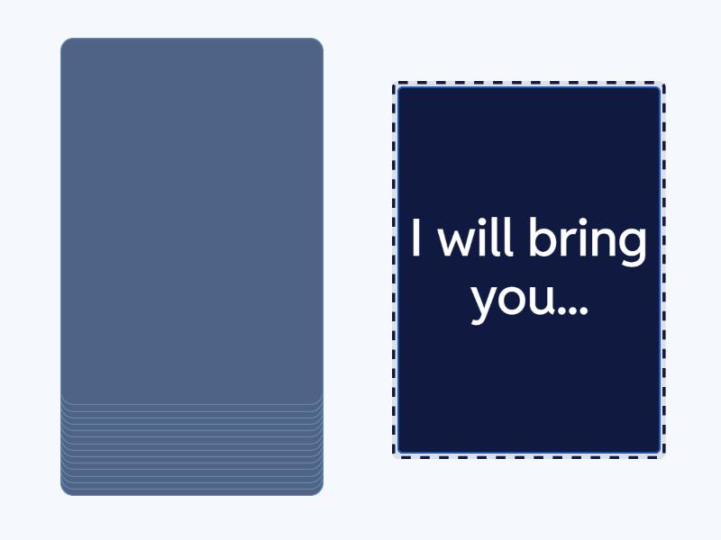 5B En el restaurante (Dialogue) - Speaking cards