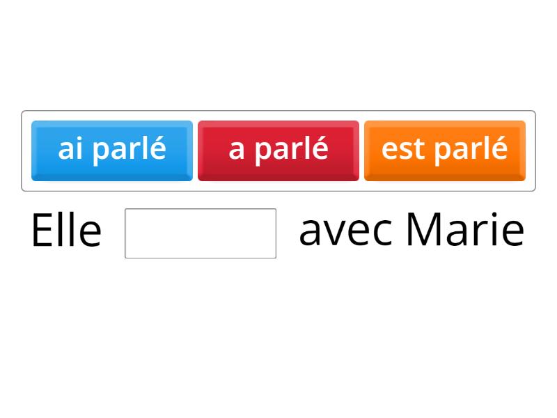 Passé composé + accord - Complete the sentence