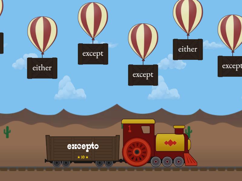 Sight Words - Balloon pop