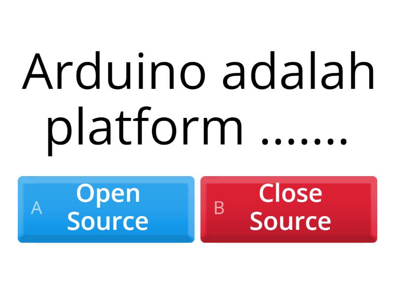 KOMPONEN ARDUINO - Kuis