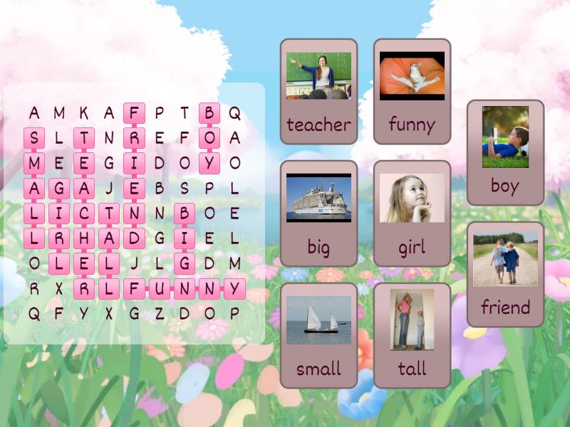 AS1 U1 words 1 - Wordsearch