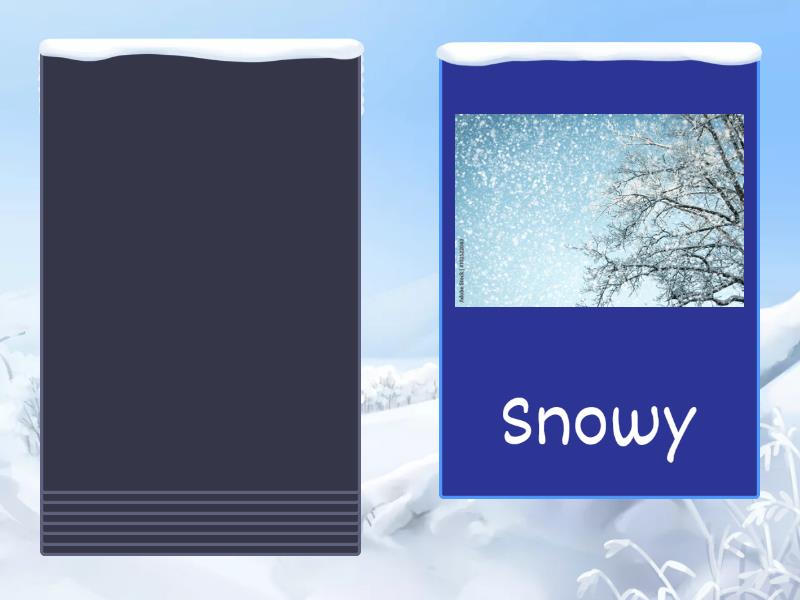weather - Speaking cards