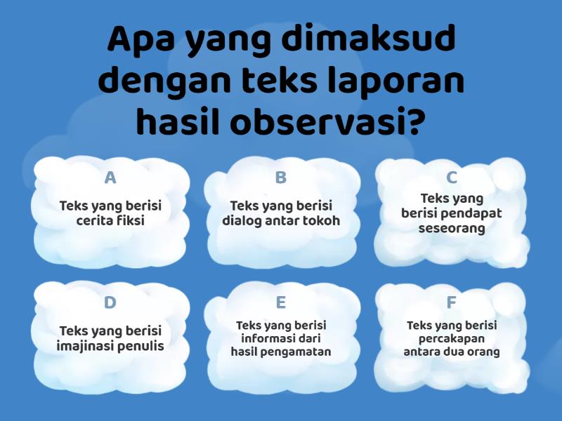 z Teks Laporan Hasil Observasi - Quiz