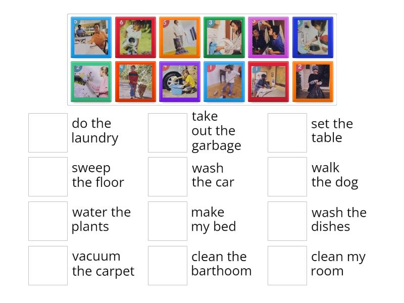 Everybody up 3 Unit 6 - Match up