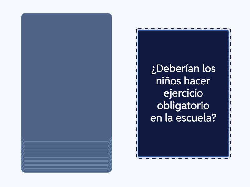 Deporte conversación - Speaking cards