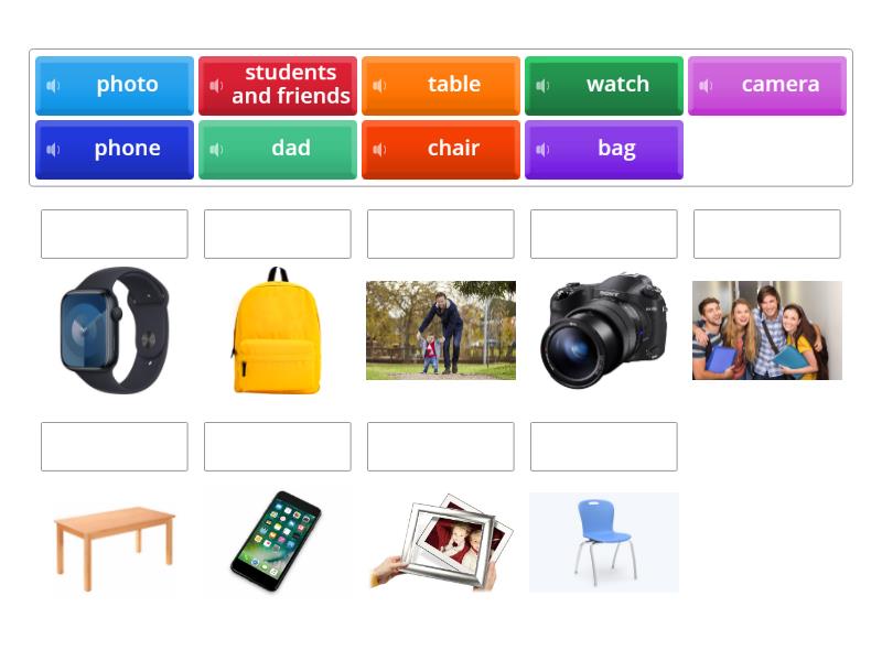 Prepare 1 unit 1 vocabulary - Match up