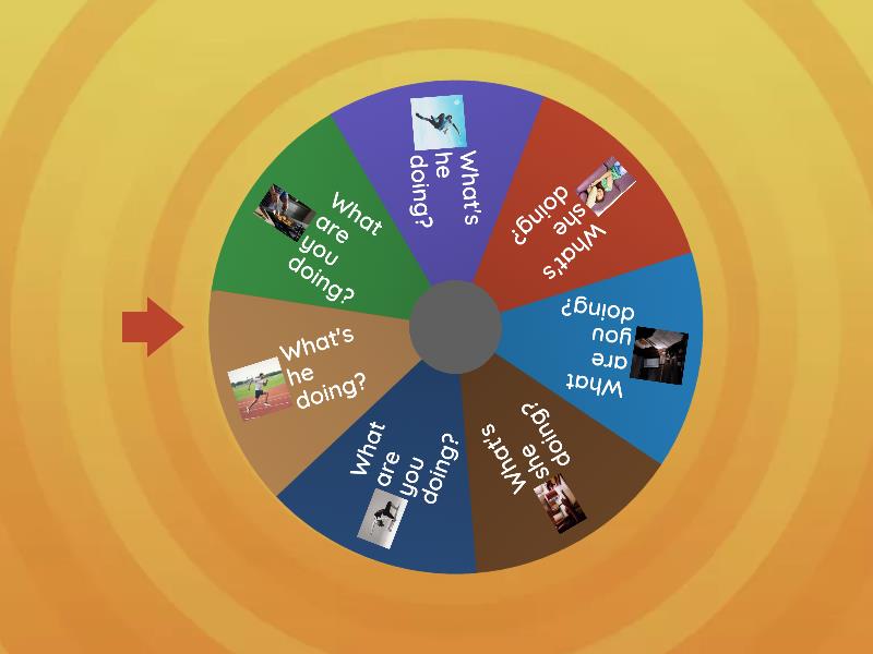 Write the sentence! - Spin the wheel