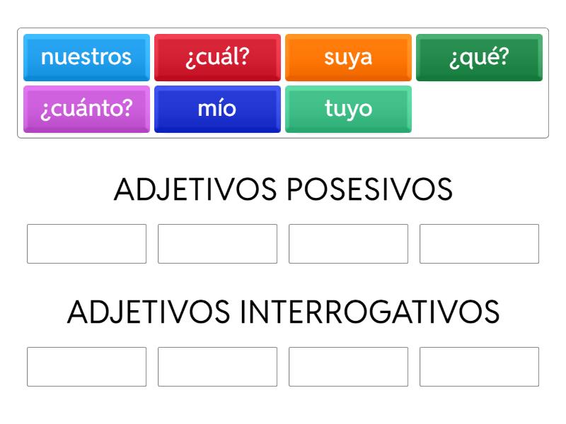 Adjetivos P.2 - Group sort