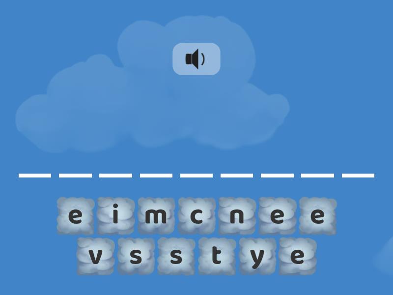 Vocabulary Quiz 1 U4 - Spell the word