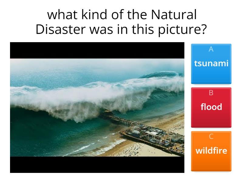 Natural Disaster - Quiz