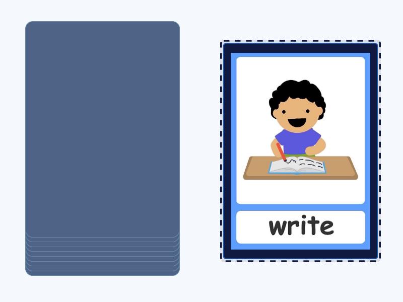 Procedure Text Cards - Speaking cards