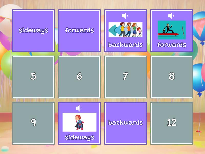 movements - Matching pairs