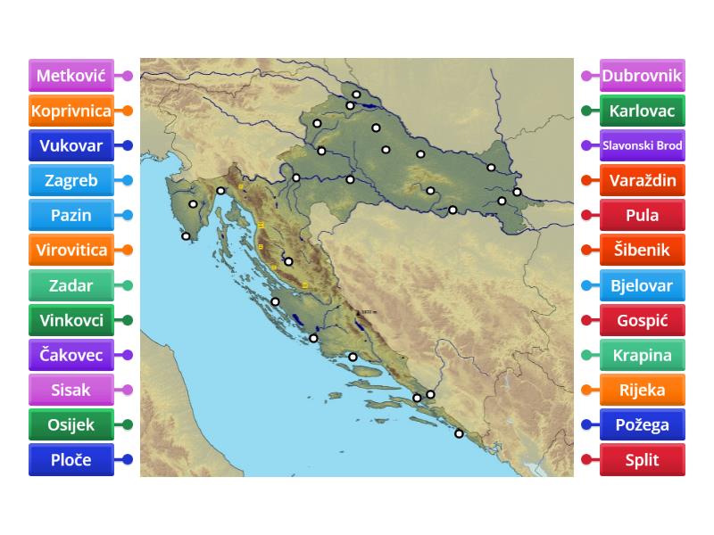 Gradovi RH - Labelled diagram