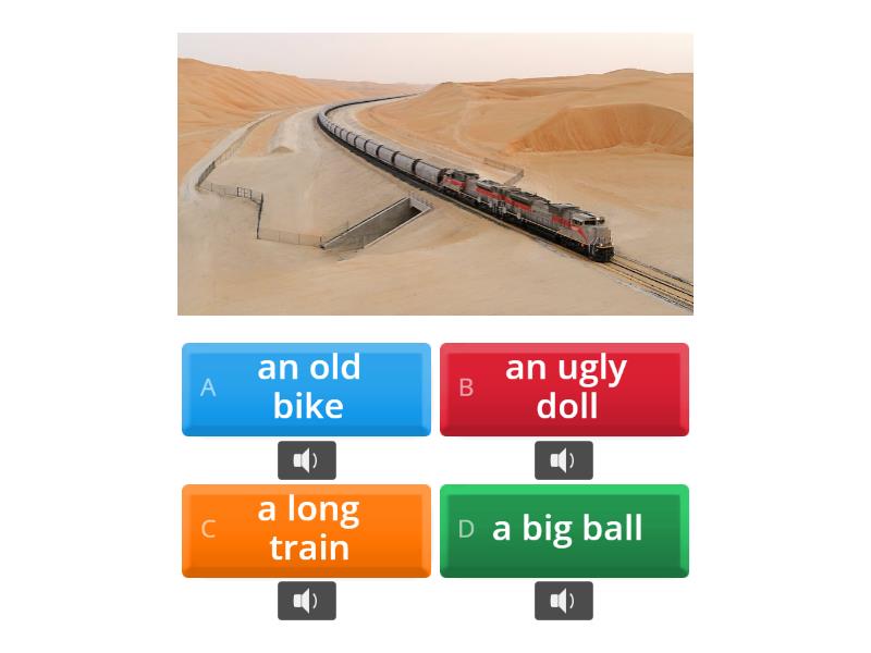 Adjectives SM 1 Unit 2 matching - Quiz