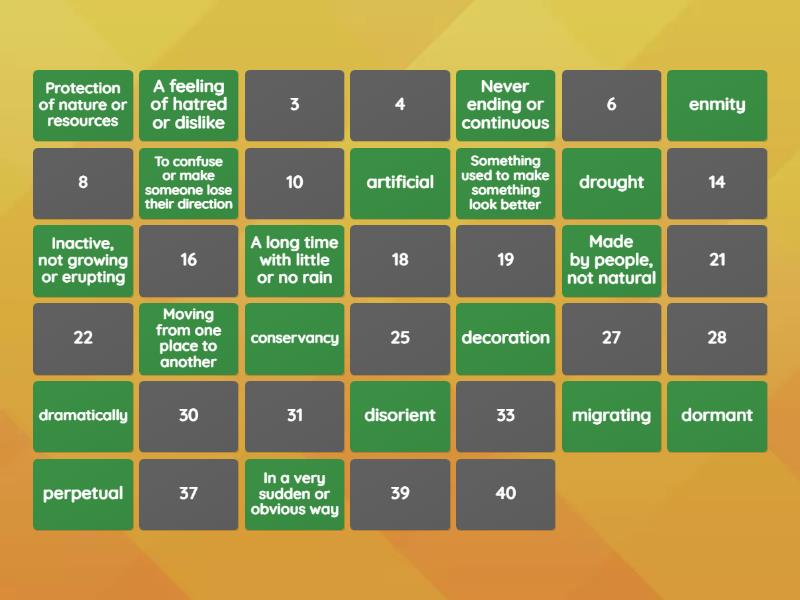 Year 9 Spelling Set 2 () - Matching pairs