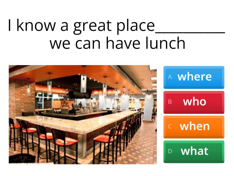 Relative Pronouns - Quiz