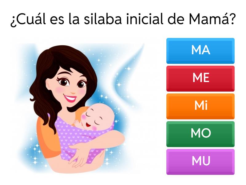 Silaba inicial M Y P - Quiz