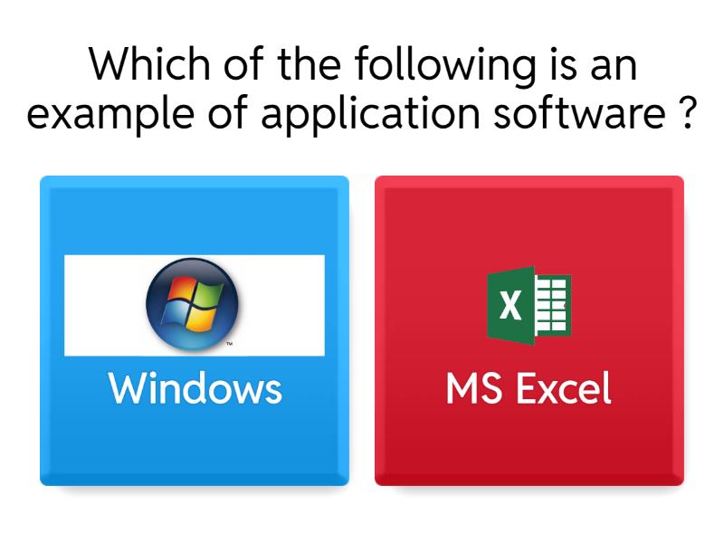 Computer : Types of Software - Questionário
