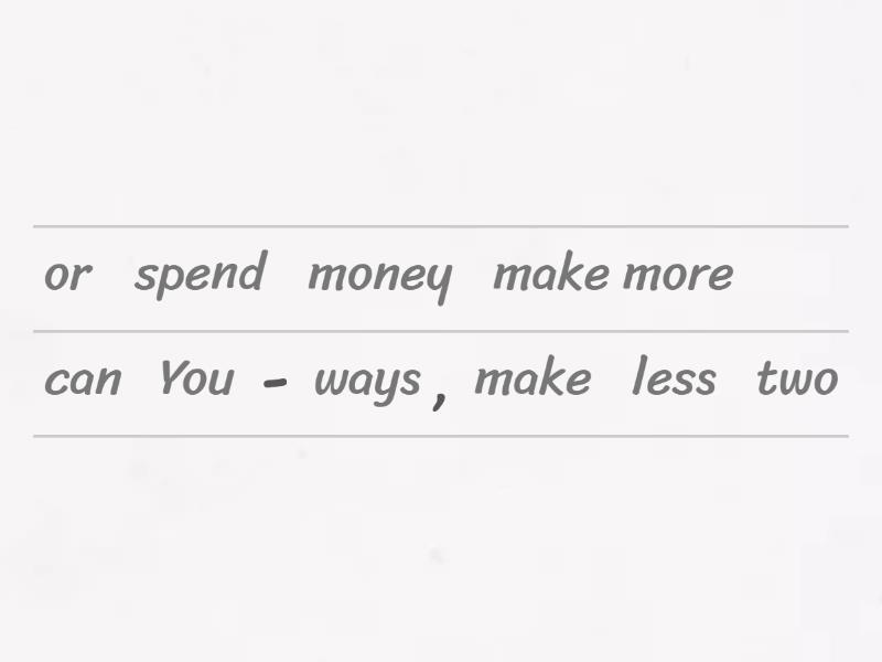 TP1_Money - Unjumble