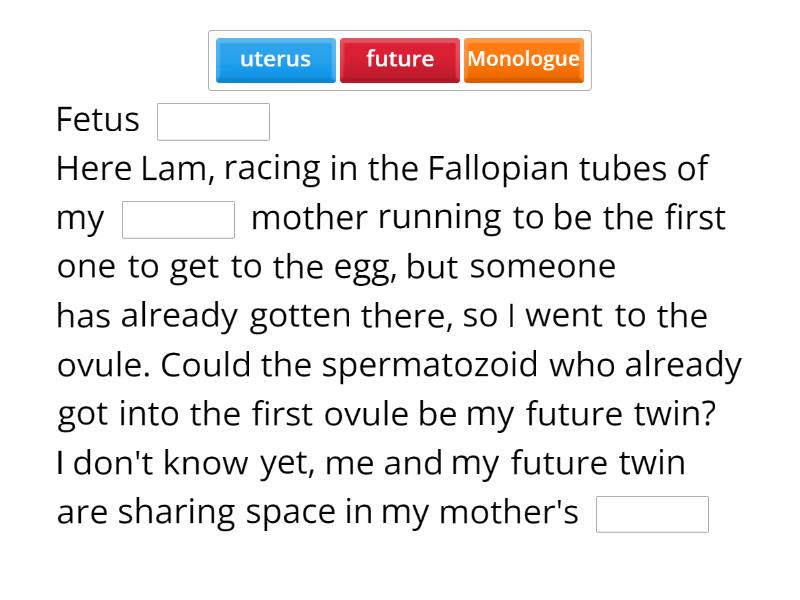 Gustavo Work - Complete the sentence