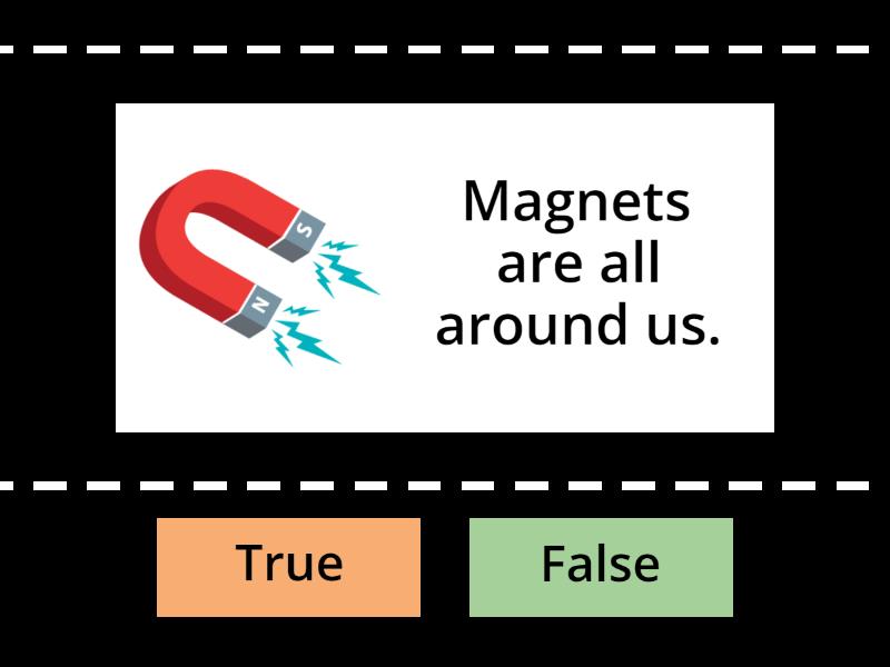 Magnets Work - True or false
