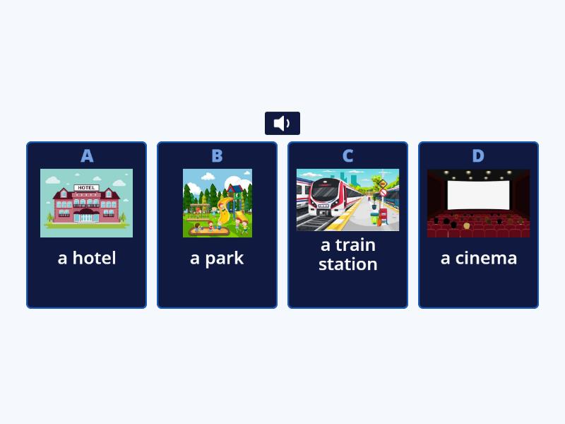 Roadmap A1 |3A| Places in a town (4) - Quiz