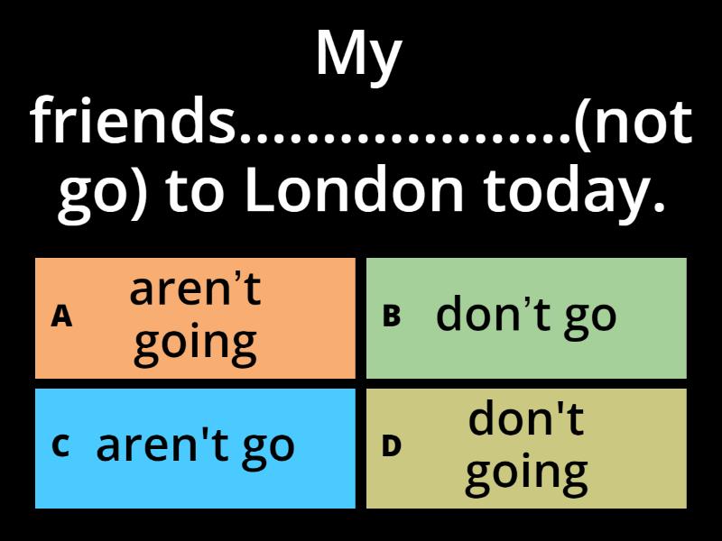 PRESENT SIMPLE & PRESENT CONTINUOUS - Quiz
