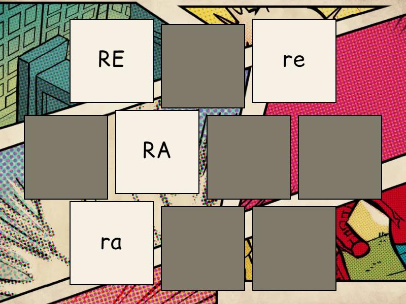 Memory R - Matching pairs