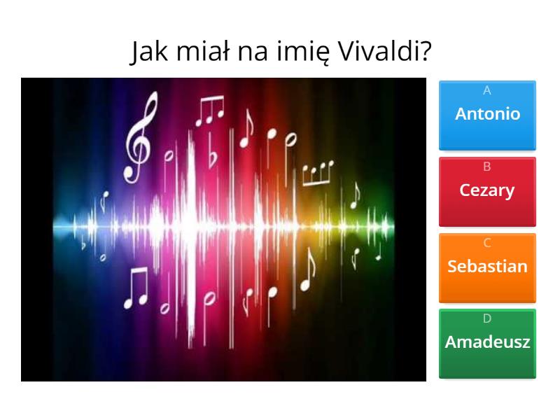 Antonio Vivaldi - Quiz