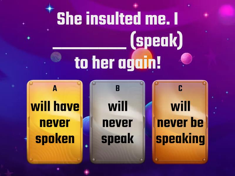 Future Continuous, Future Perfect and Future Simple - Quiz