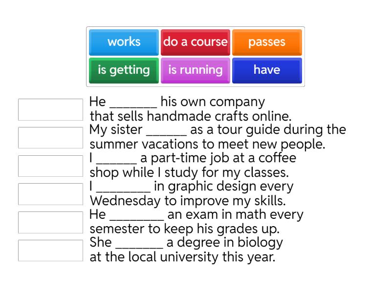 Roadmap B1 Unit 1 practice vocabulary - Match up Roadmap B1 Unit 1 practice vocabulary - Match up