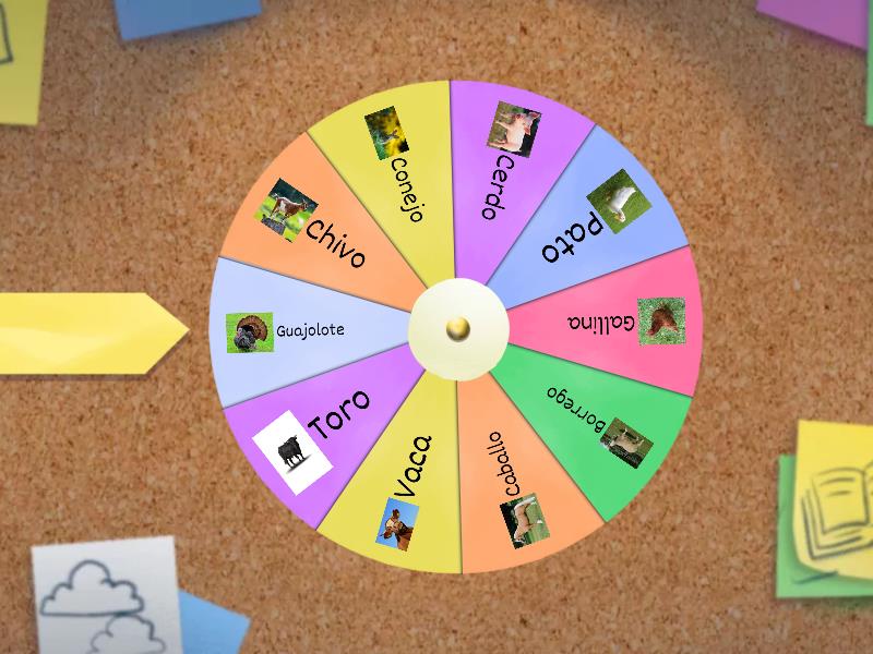 La rueda de los animales de la granja - Roda acak