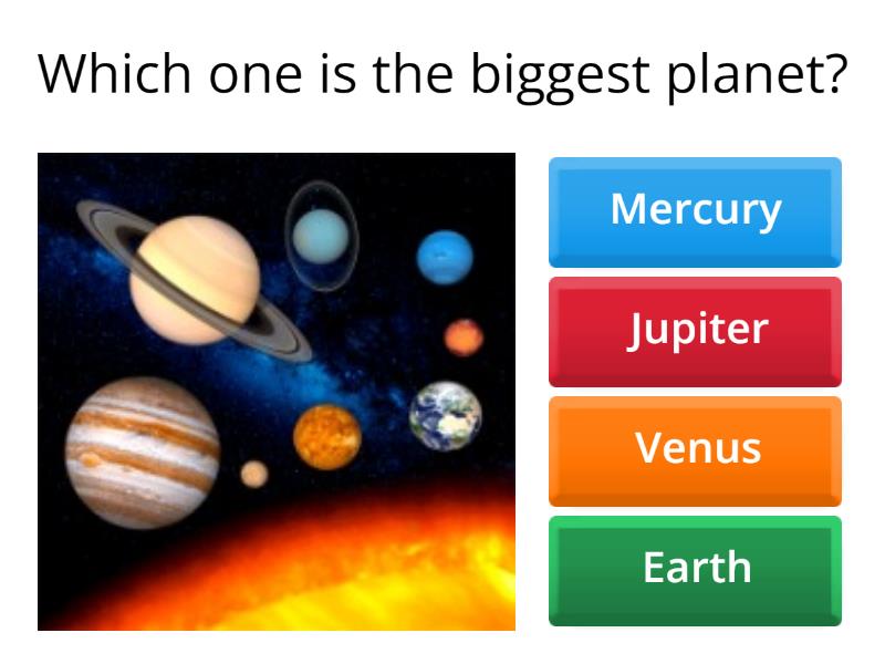 Test about planets - Quiz