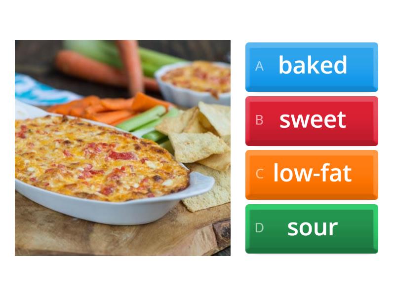 Roadmap A2+, unit 2C, food quiz - Questionário