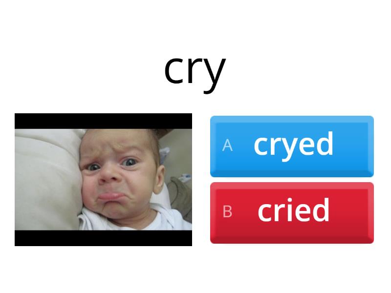 Spelling Past Tense Verbs Ending in Y - Quiz