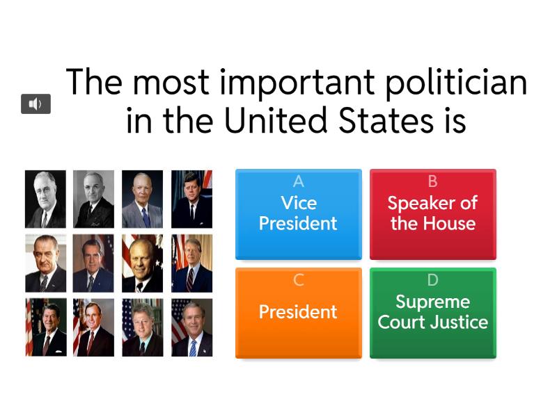 Civics , President Role - Quiz