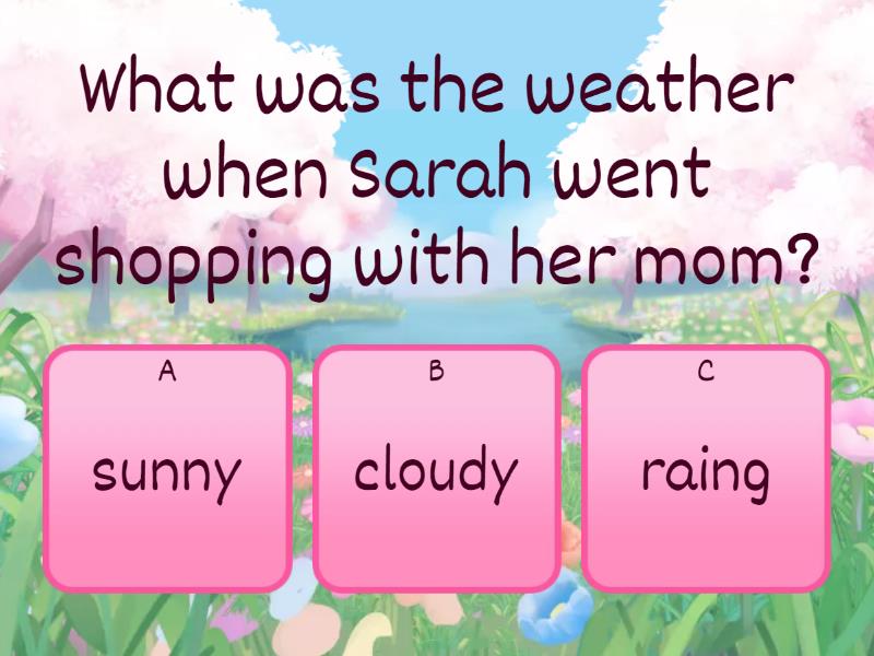 3A Unit 6 game 1 - Quiz