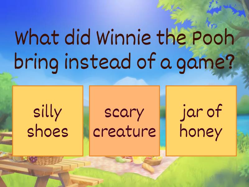 Winnie the Pooh - Quiz