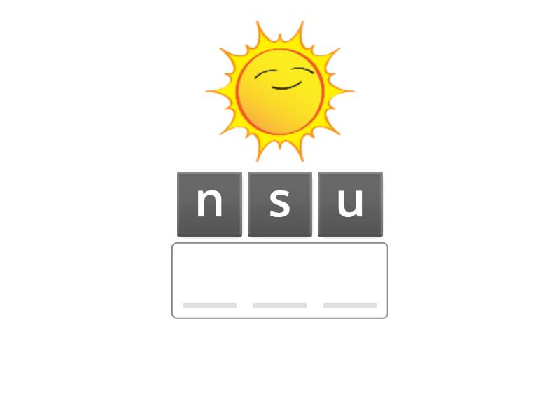 Oxford Phonics 2 unit 7 short u - Anagram