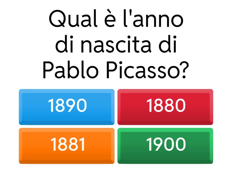 Pablo Picasso - Quiz