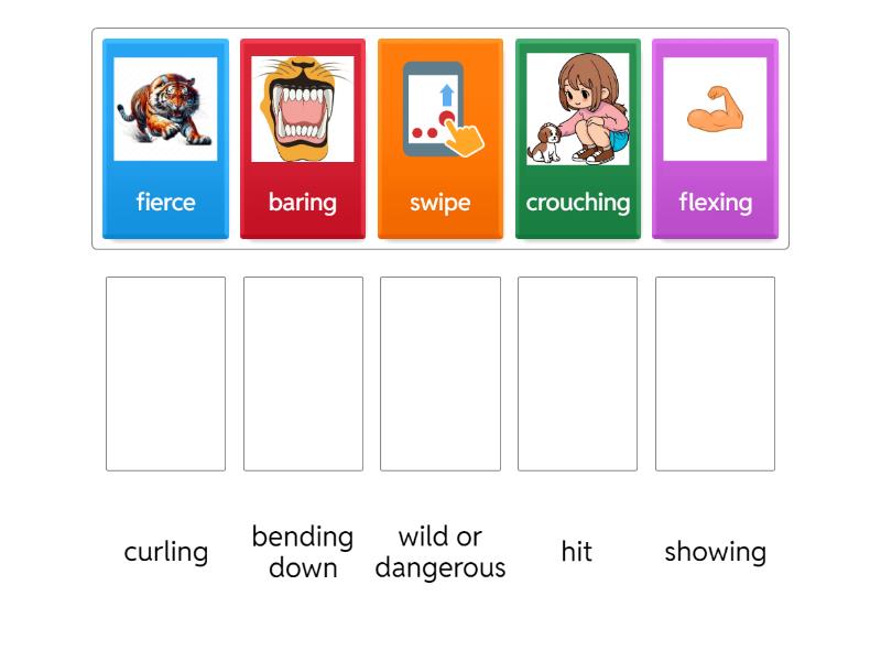 Vocabulary: Grandma and the Great Gourd - Match up